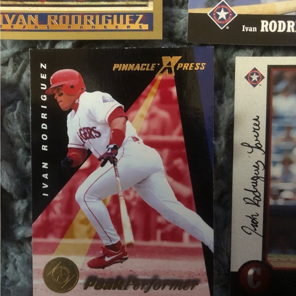 Other | Ivan Rodriguez Baseball Cards | Poshmark
